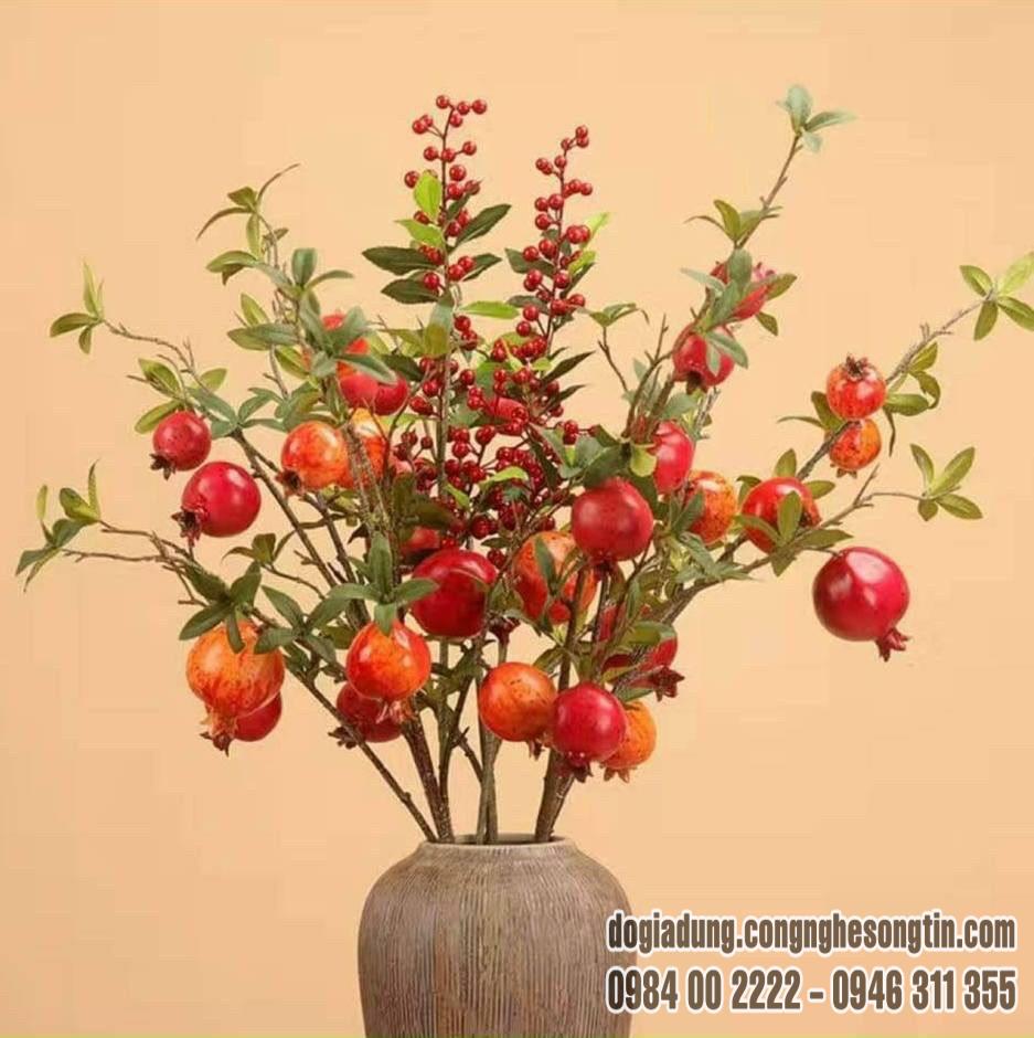 Combo 5 Cành Lựu Và Đào Đông